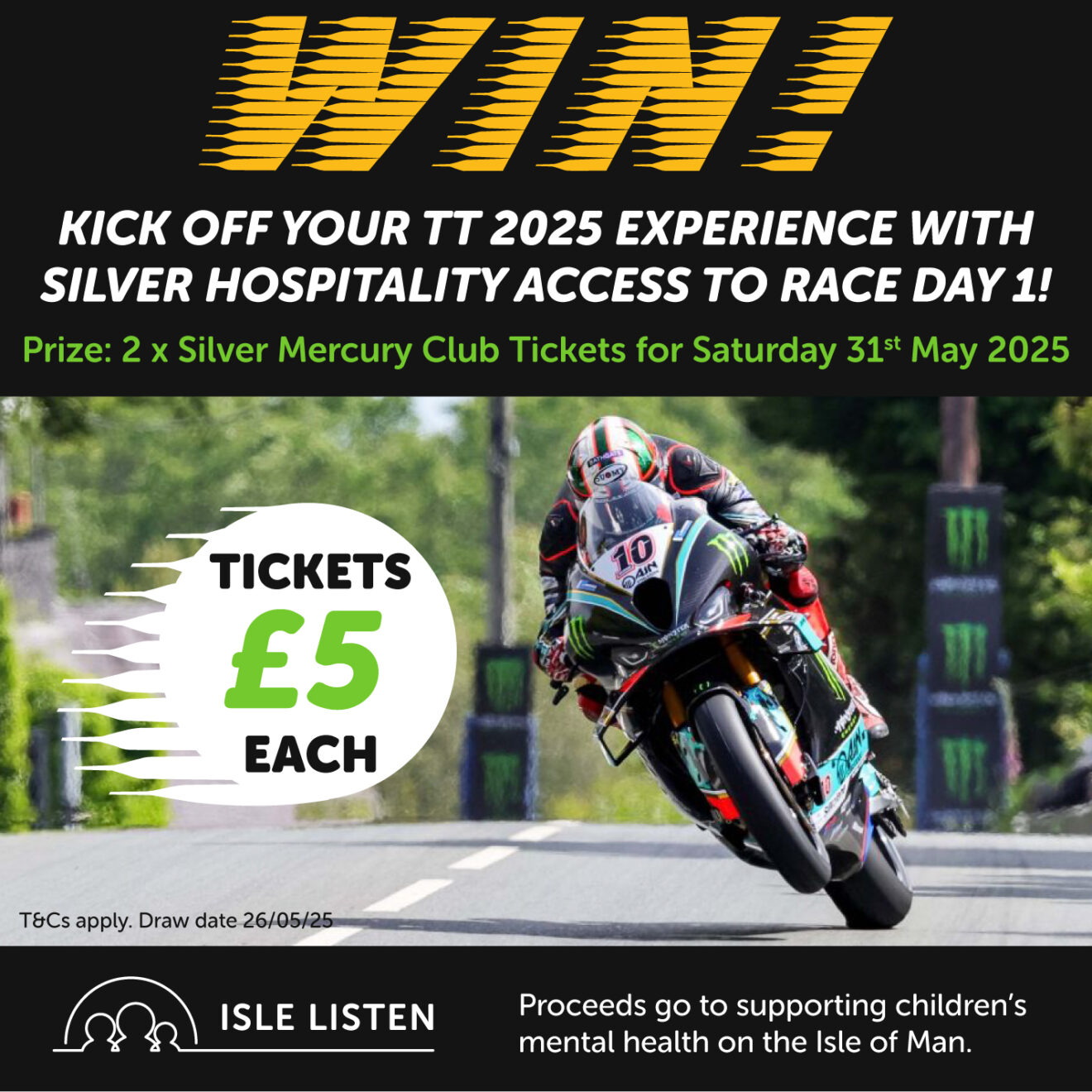 Isle Listen's TT Prize Draw - IsleListen